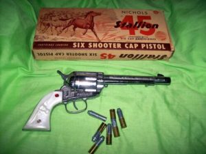Nichols Stallion 45 Cap Gun Box Ammo